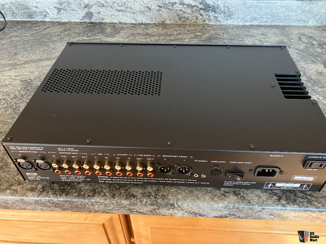 Adcom GFP-750 Preamplifier - Legendary Flagship -XLR -Remote Controlled ...
