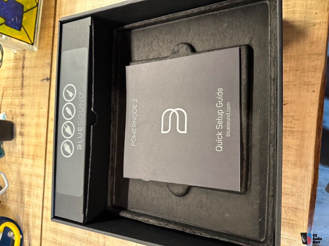 Bluesound Power Node 2 streaming integrated amplifier with all original ...