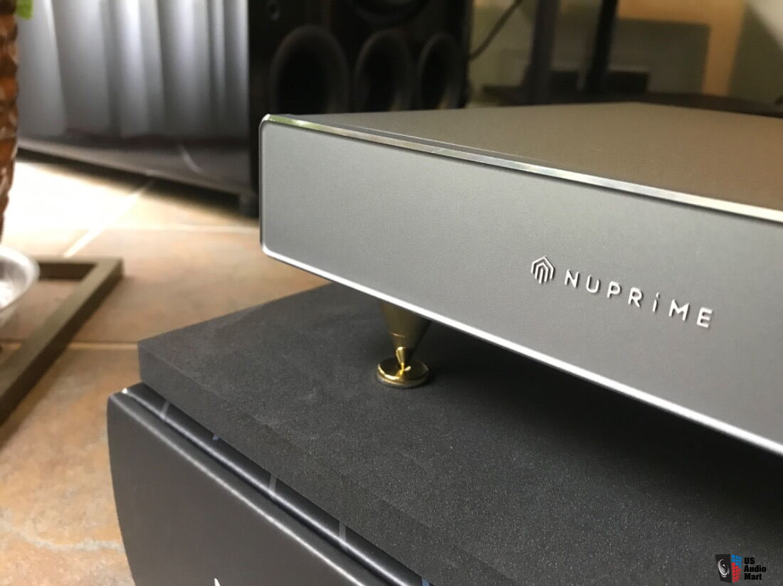 Pair Of Nuprime AMG STA Amplifiers With Gold Isolation Cones Like New ...