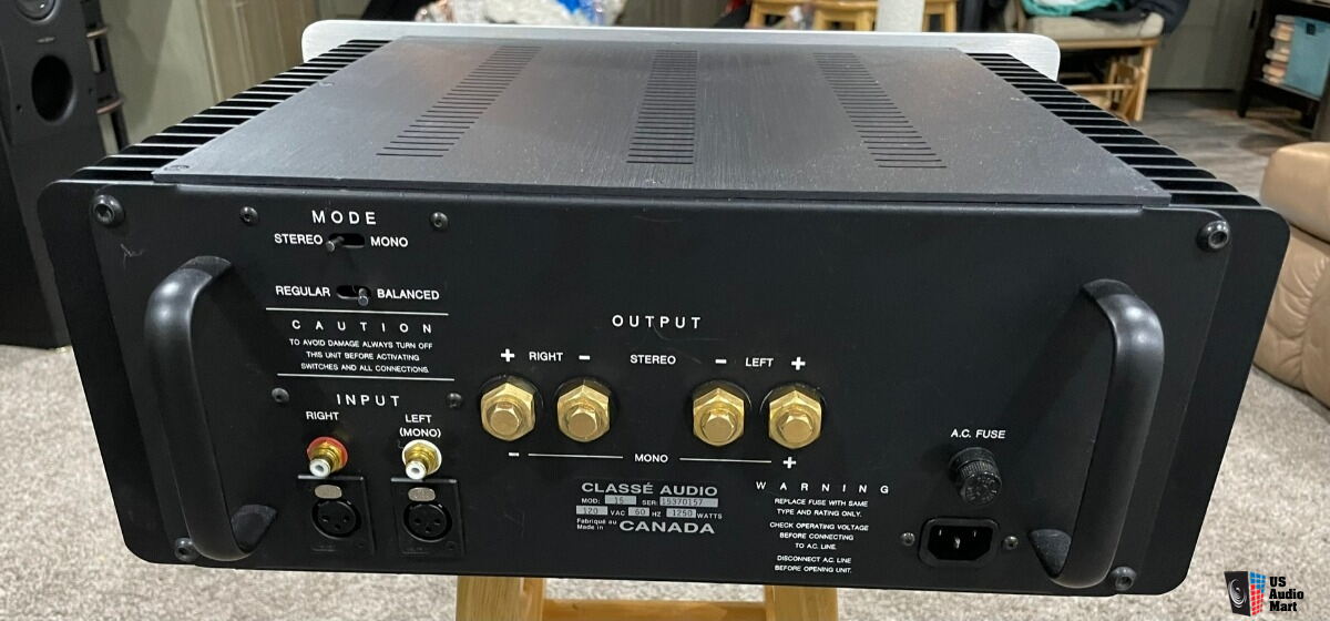 Classe Fifteen 15 Power Amplifier in Silver Photo #4166692 - US Audio Mart