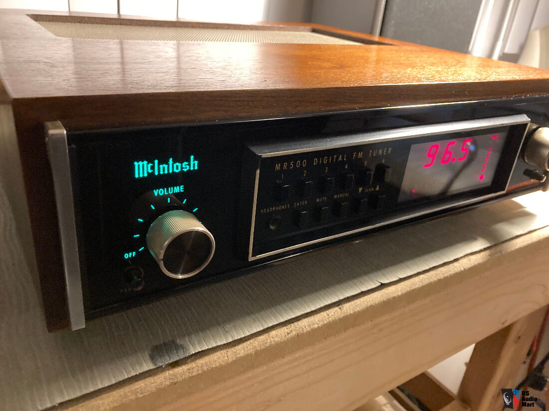 McIntosh MR 500 Tuner With Wood Case Photo #4167148 - US Audio Mart