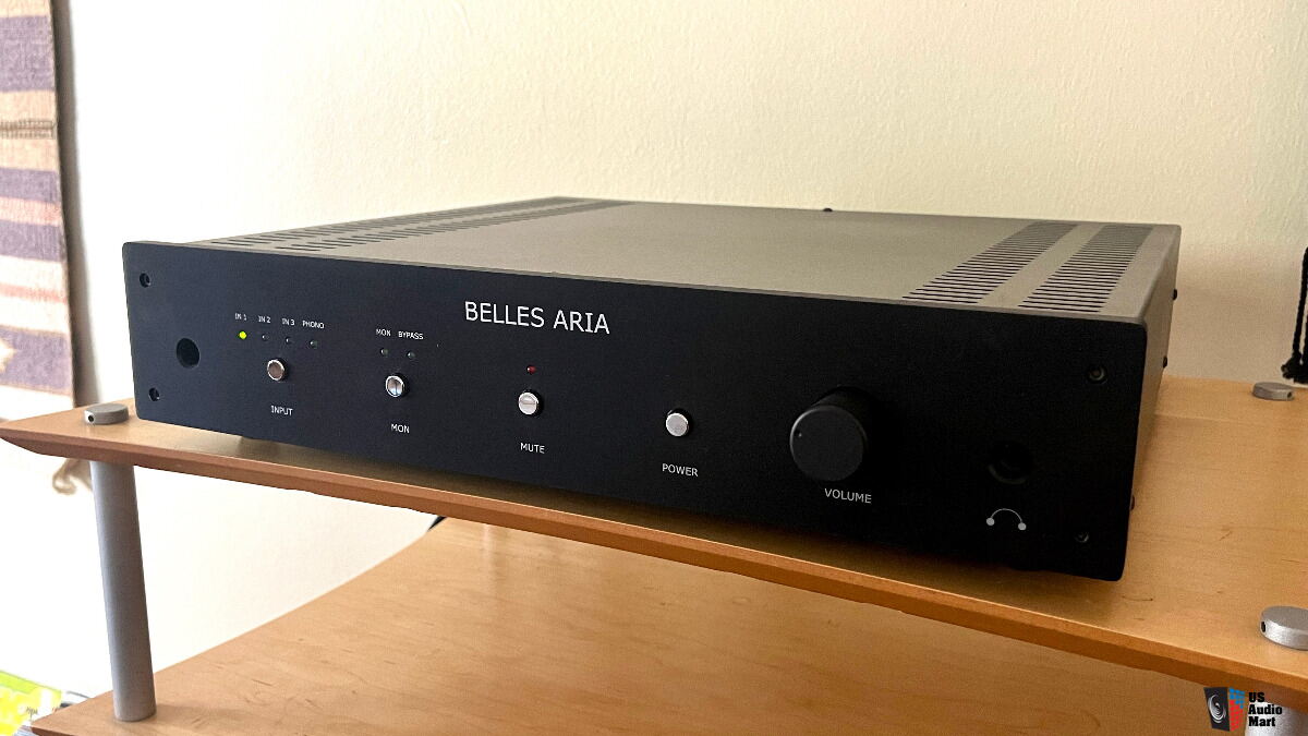 Belles Aria Integrated Amplifier. Excellent Condition! Gene Rubin Audio ...