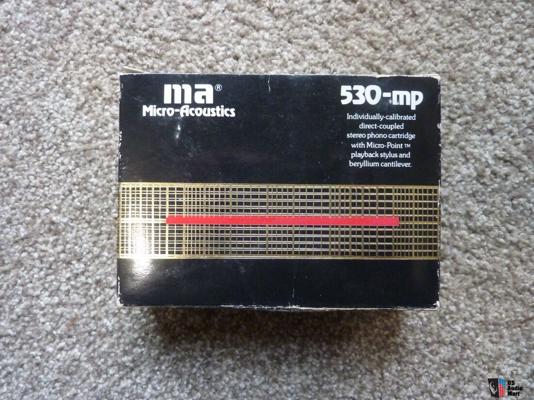 MICRO ACOUSTICS 530 Cartridge with MP Stylus NOS For Sale - US Audio Mart