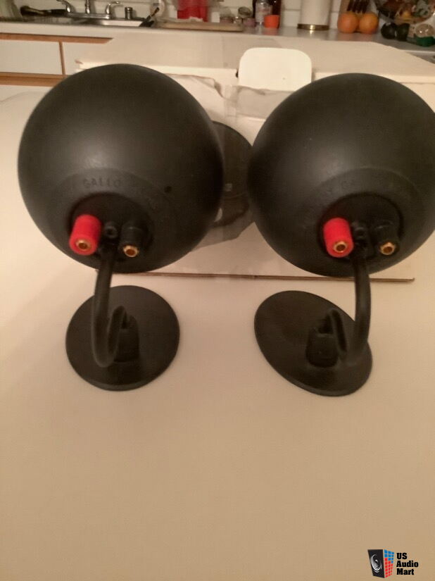 Anthony Gallo Acoustics Nucleus Micro Pair Black w/ Box + All ...