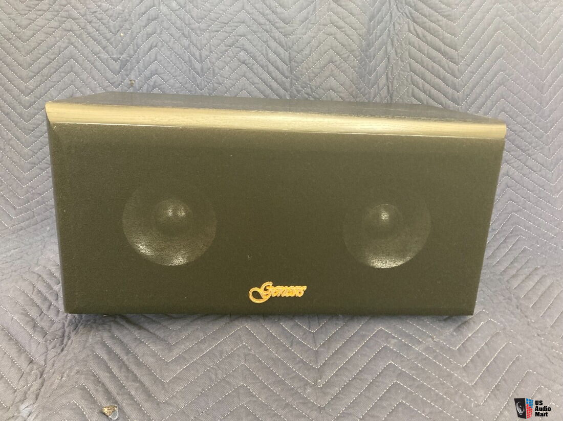 Genesis 700 Center Channel Loudspeaker in Black Ash Photo #4169438 - US ...