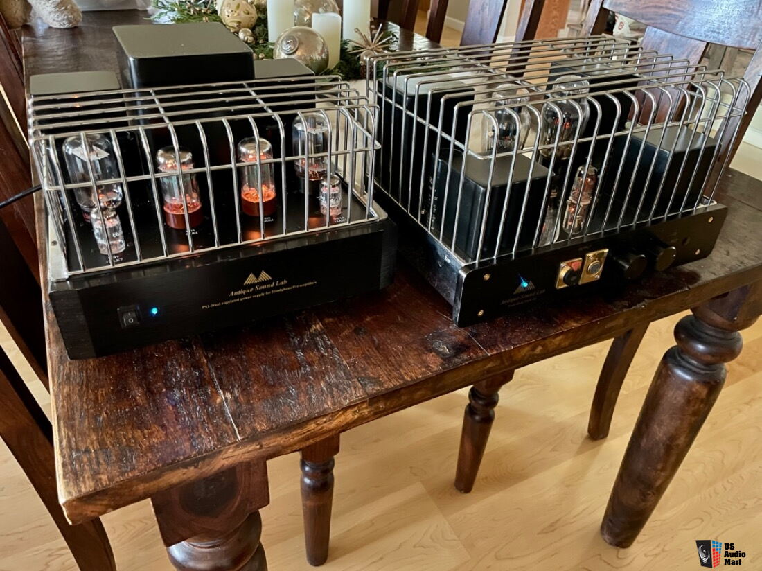 Antique Sound Lab ASL Twinhead Mk3 2A3 Tube preamp & headphone amp ...