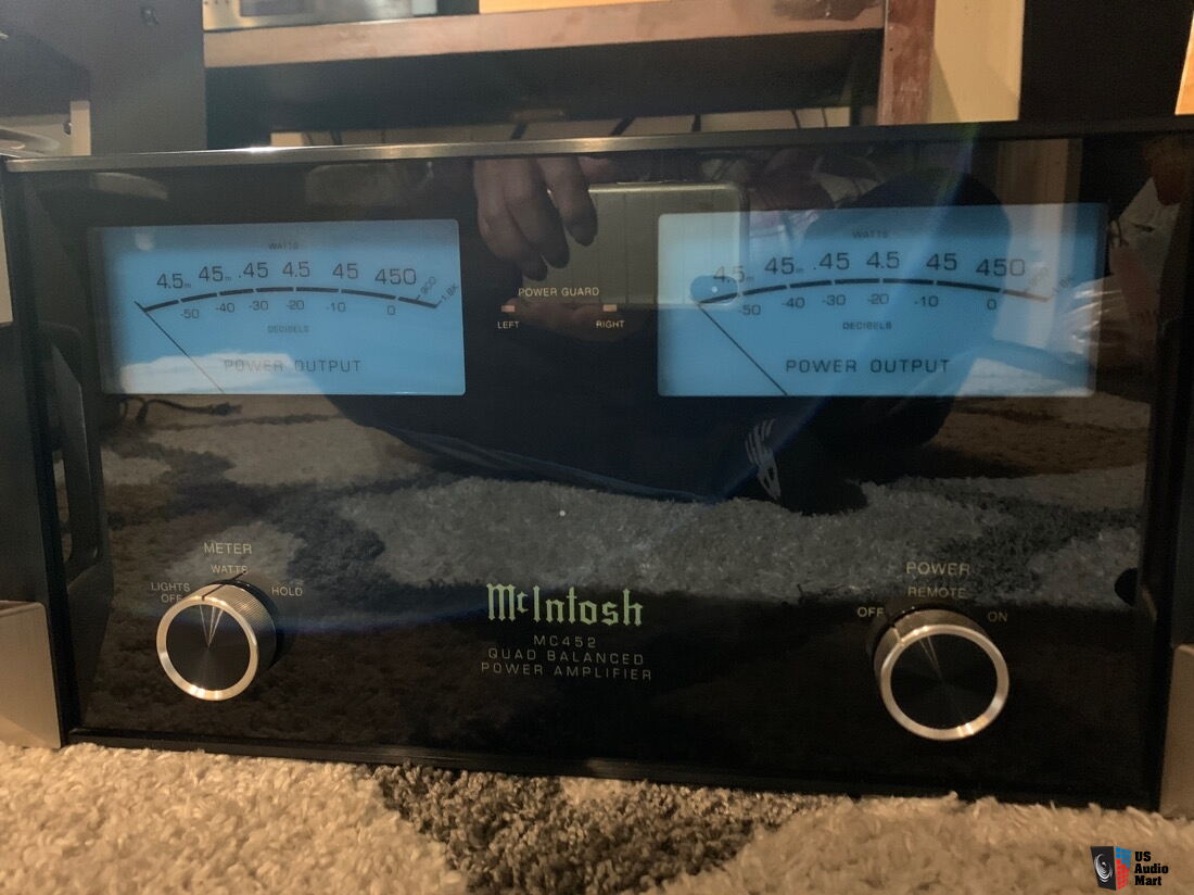 McIntosh 452 amplifier Photo #4171165 - US Audio Mart