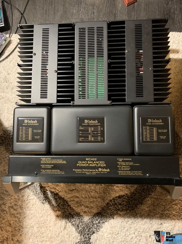 McIntosh 452 amplifier Photo #4171164 - US Audio Mart