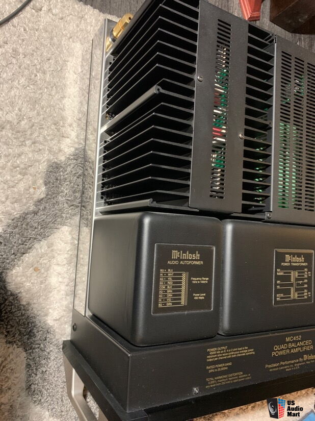 McIntosh 452 amplifier Photo #4171164 - US Audio Mart