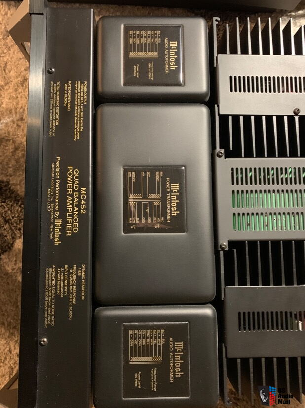 McIntosh 452 amplifier Photo #4171168 - US Audio Mart