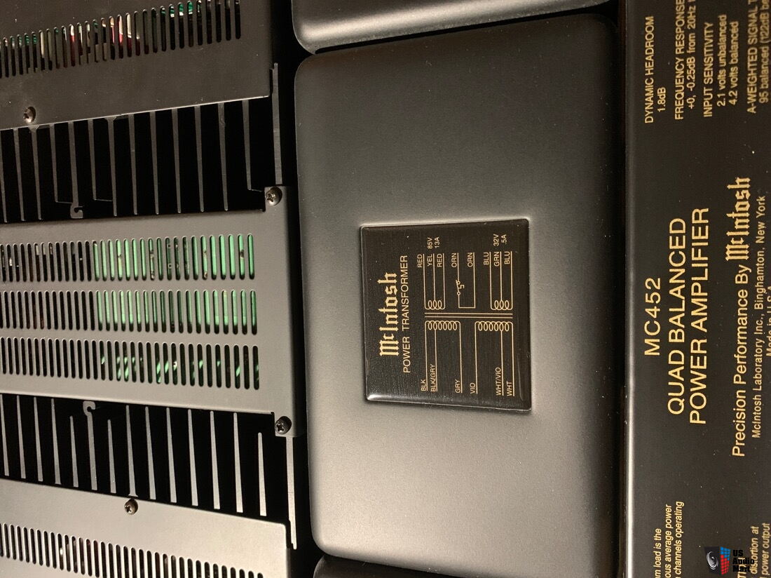 McIntosh 452 amplifier Photo #4171170 - US Audio Mart