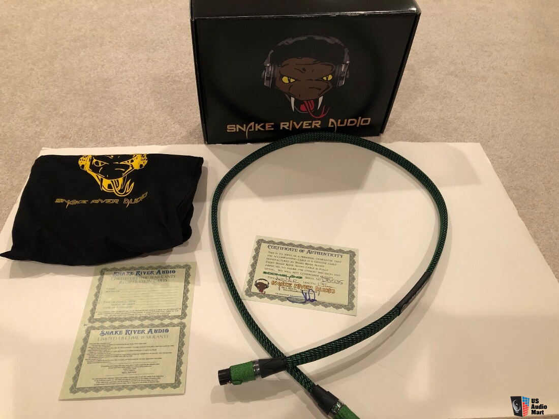 SNAKE RIVER AUDIO Boomslang Digital AES XLR/XLR Cable - 1.37M Photo ...