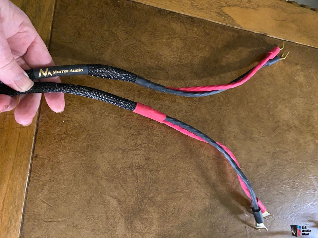 Morrow Audio SP-6 speaker cables - One is 2 meters and one is 2.5 ...