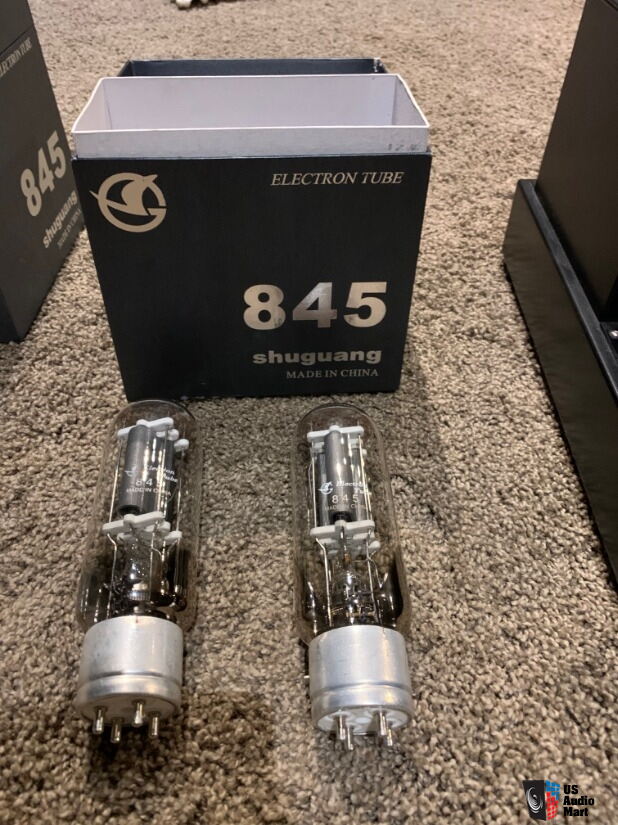Audion Black Shadows mono blocks (845 based Single Ended Triode SET ...