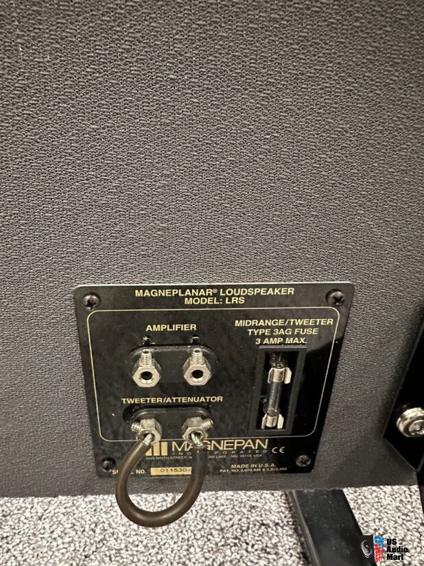 Magnepan LRS with or without Magna Riser Airborne stands Photo #4174139 ...