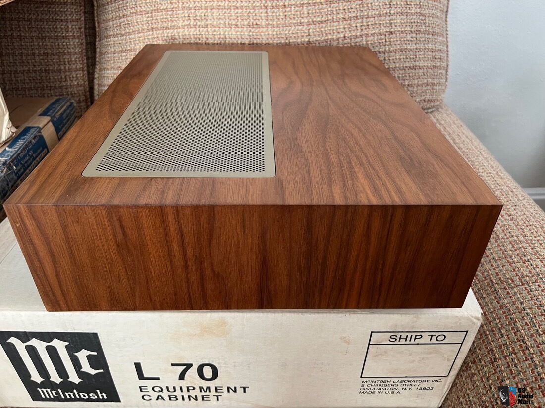 McINTOSH L70 Equipment Cabinet, Vintage McIntosh Cabinet-Factory Photo ...