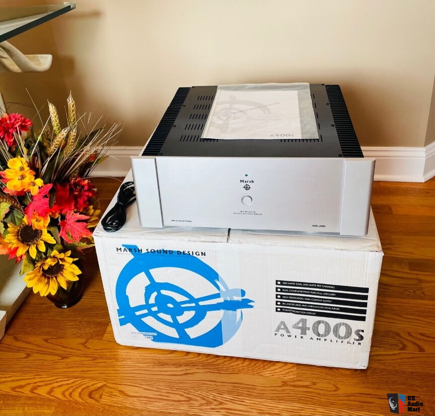 Marsh A400s 200WPC Power Amp, Fabulous Condition Photo #4177623 - US ...