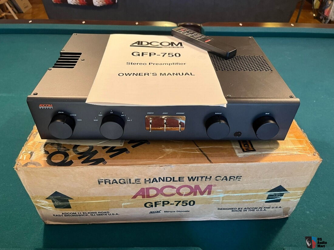 Adcom GFA 5802 and GFP-750 Photo #4177659 - US Audio Mart