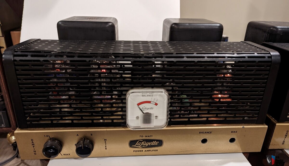Vintage Lafayette Tube Monoblocks Photo #4177687 - US Audio Mart