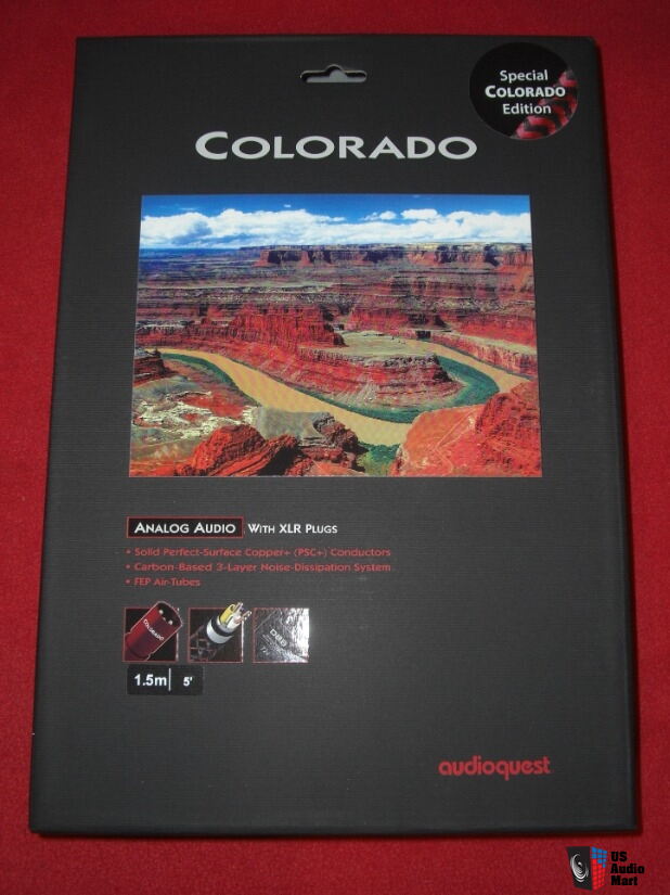 AudioQuest Colorado Special Edition Interconnects *1.5 Meter Pair* W ...