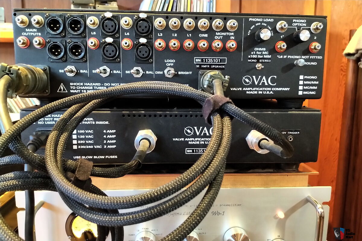 VAC Signature Mk IIa Pre-Amp with Special Edition (SE) Upgrade + Mono ...