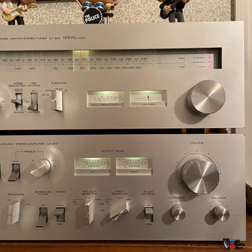The Yamaha CA-610 Integrated Amp & CT-810 Tuner. 1977. They Still Have ...