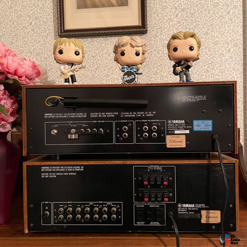 The Yamaha CA-610 Integrated Amp & CT-810 Tuner. 1977. They Still Have ...
