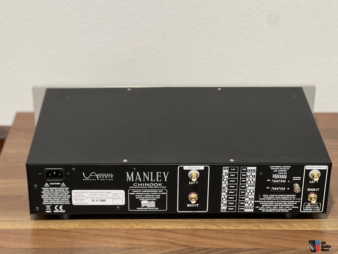 Manley Chinook SE "Special Edition" Mark I Silver Tube Phono ...