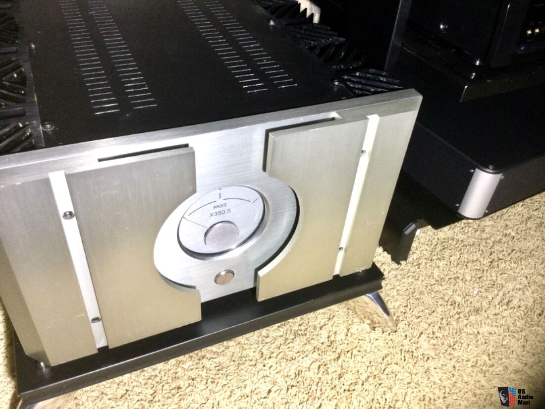 Pass Labs X350.5 2 Channel amp class A first 30 watts Photo #4182065 ...