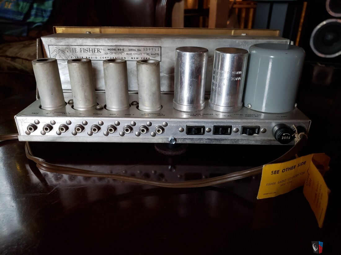 The Fisher 80-C / Fantastic Original Condition / All Functions Work ...