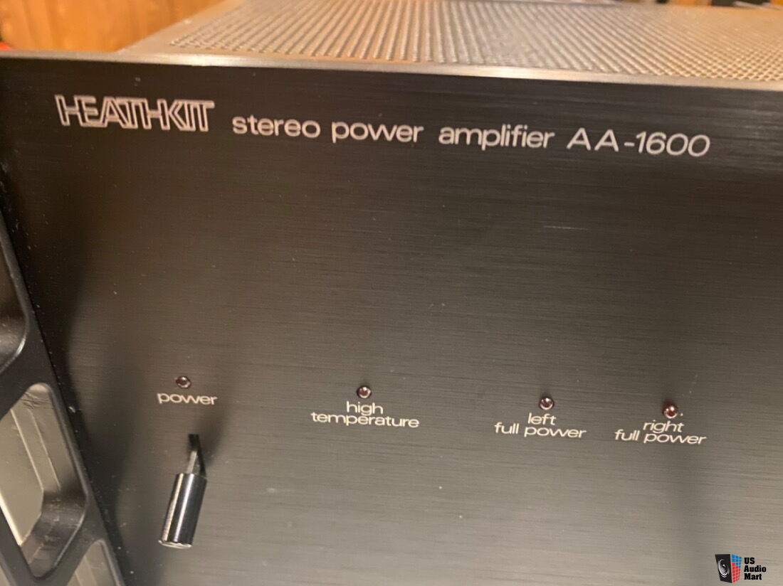 Heathkit AA-1600 Stereo Amplifier Photo #4183384 - US Audio Mart
