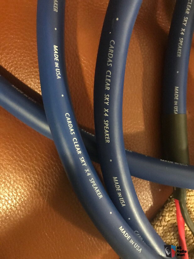 Cardas Clear Sky X4 speaker cables - 3m pair Photo #4184871 - UK Audio Mart