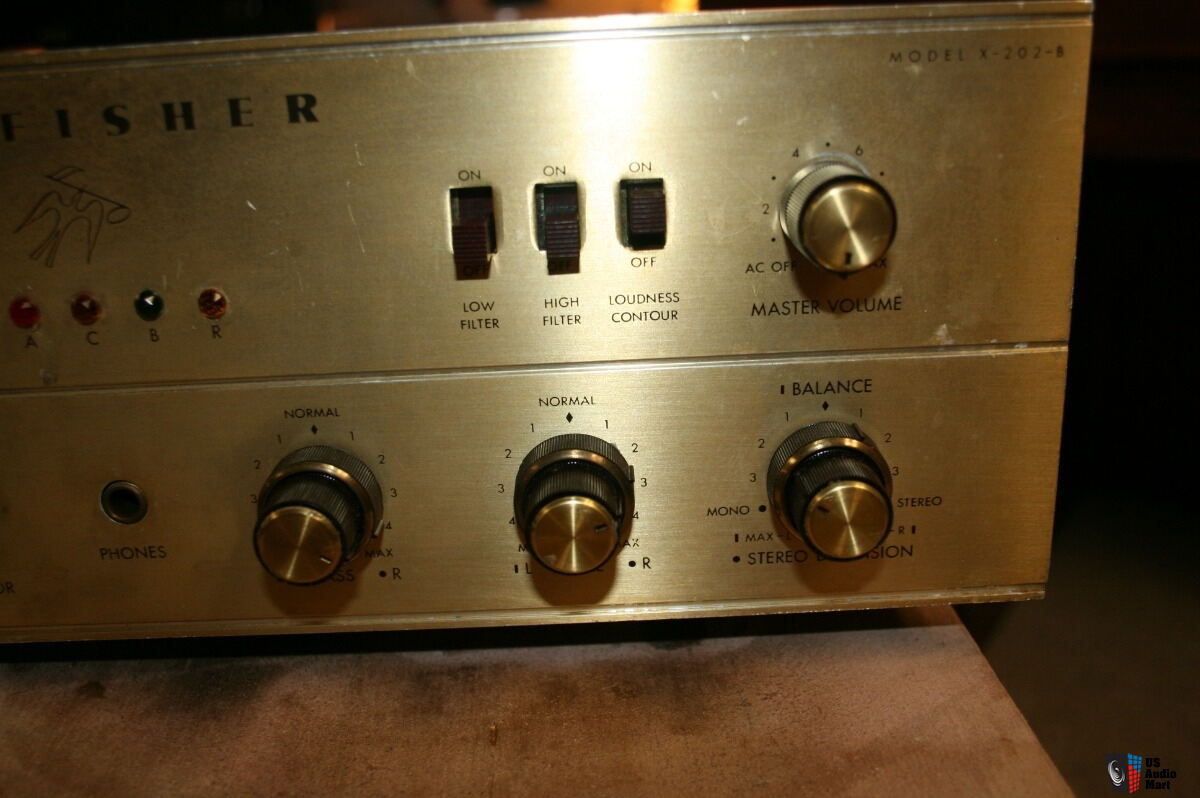 Recapped Fisher X-202-B Tube Stereo Integrated Amplifier Photo #4186059 ...