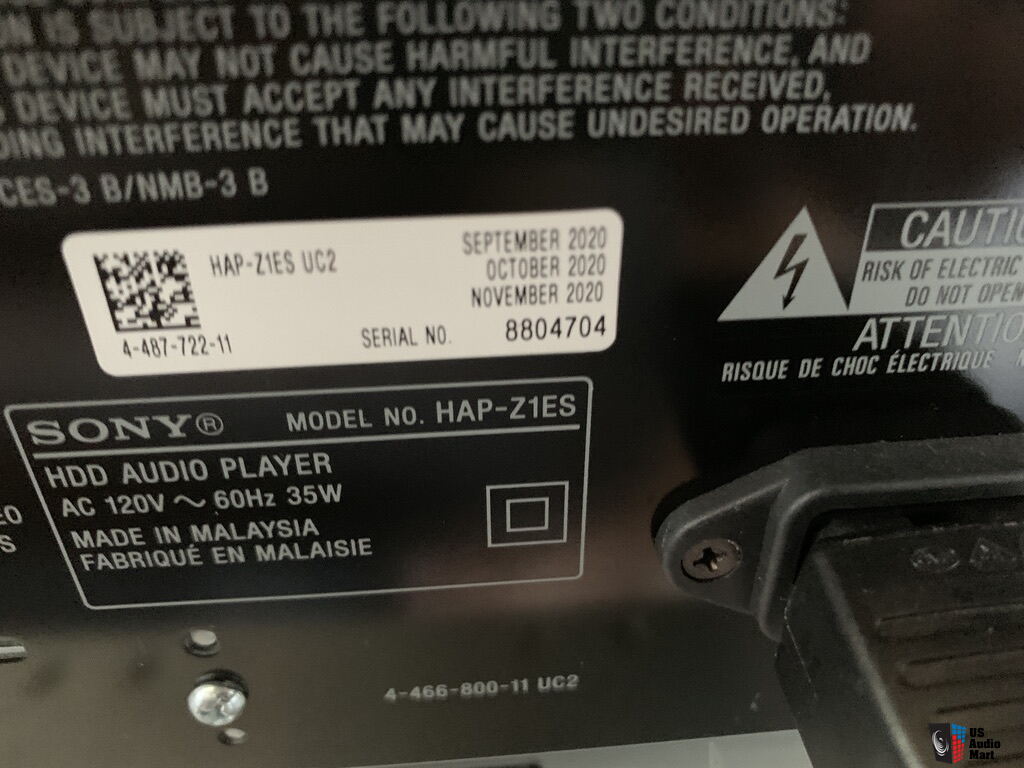 SONY HAP-Z1ES HDD audio Player MINT + HiRez Music Photo #4188240 - US ...