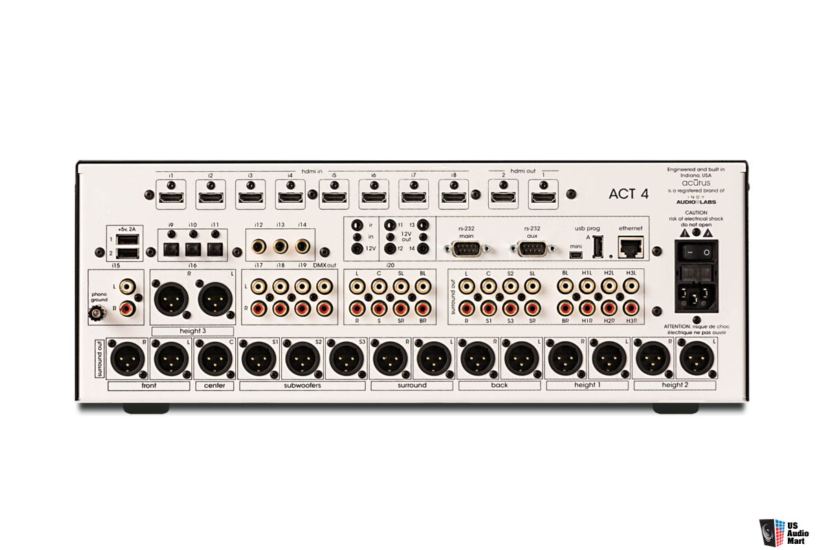 Acurus ACT 4 processor/preamp For Sale - US Audio Mart