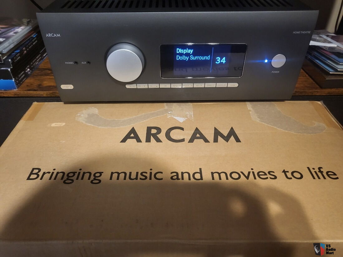 Arcam AVR 5, 7.2.4 channels of processing, 4K, Dolby Vision, Dolby ...