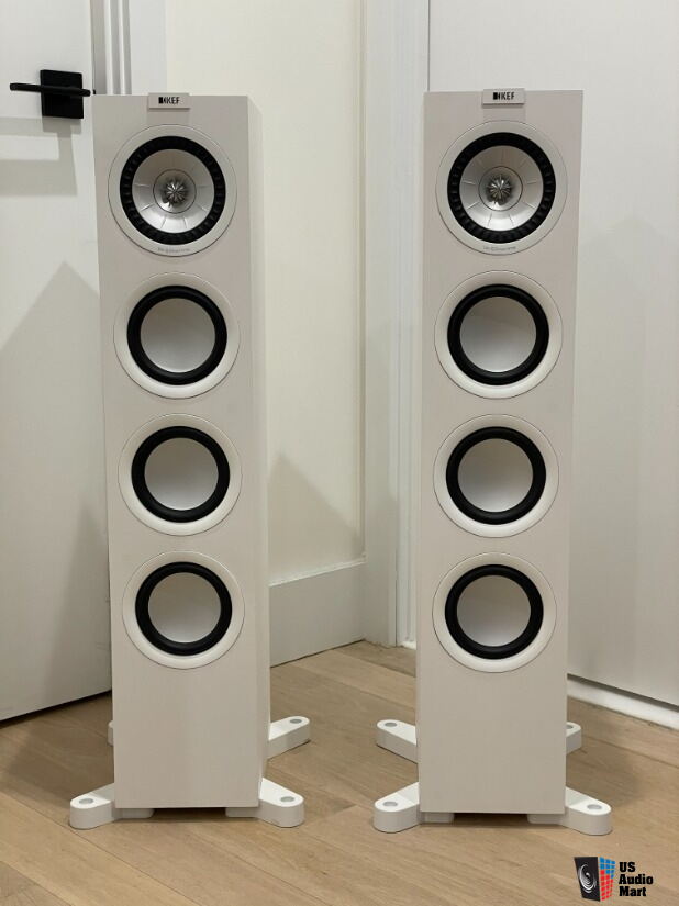 KEF Q550 White (pair, original packaging) For Sale - US Audio Mart