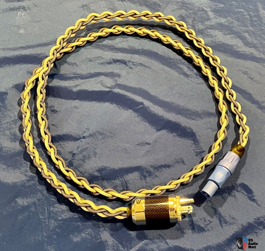 Neutrik powerCON Silver/Teflon Power cord 2 Meter Audience upgrade ...