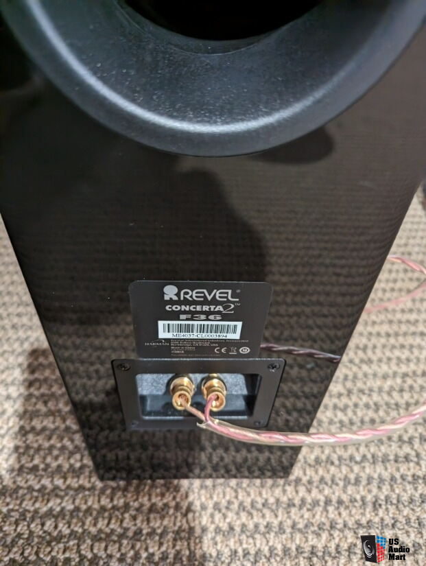 Revel Concerta2 F36 Floor-standing Speakers - High Gloss Black (Pair ...