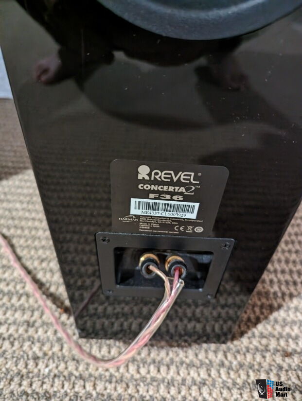 Revel Concerta2 F36 Floor-standing Speakers - High Gloss Black (Pair ...