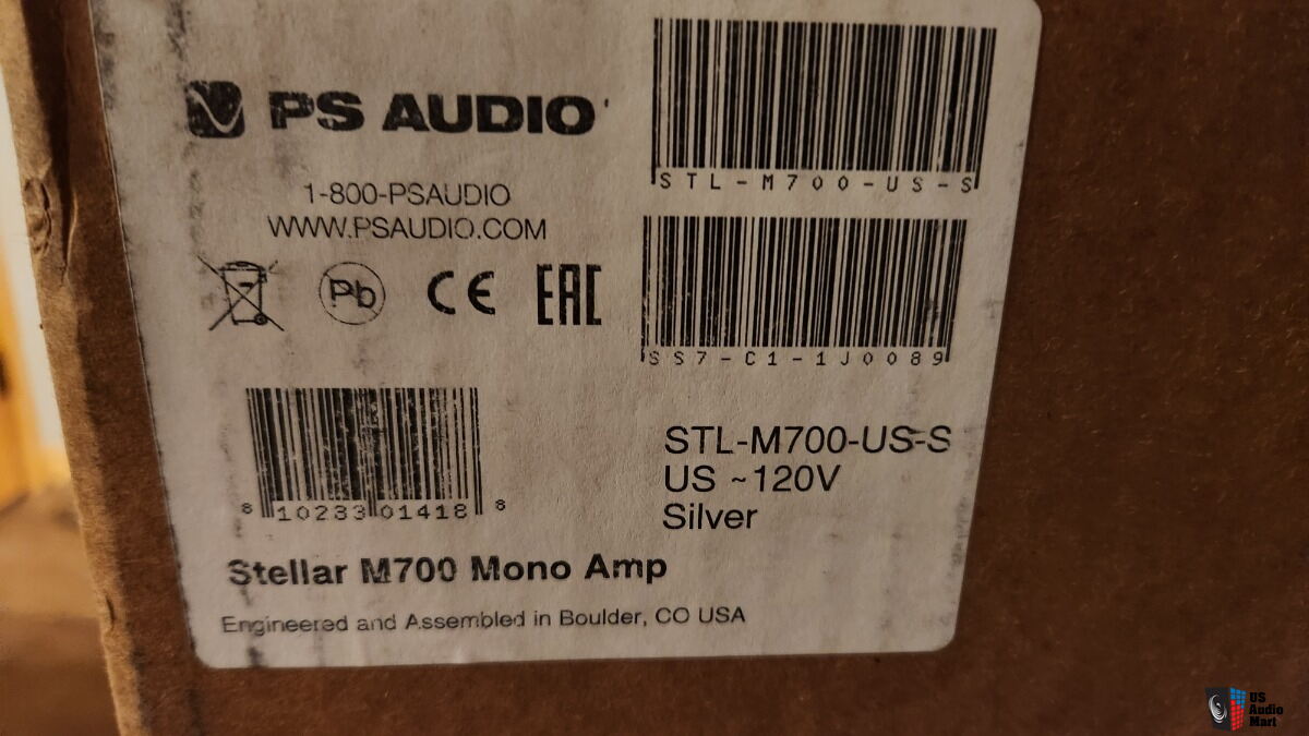 PS Audio M700 Monoblock Amps (pair) Photo #4194825 - US Audio Mart