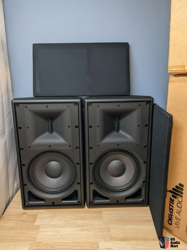 Christie Vive LS2S 8" planar ribbon cinema theatrical speakers dolby ...