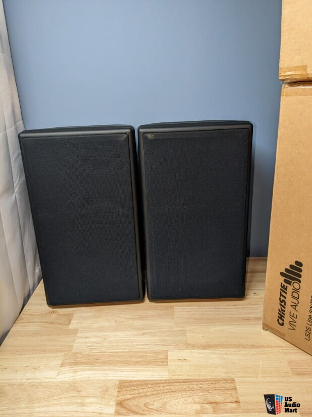 Christie Vive LS2S 8" planar ribbon cinema theatrical speakers dolby ...