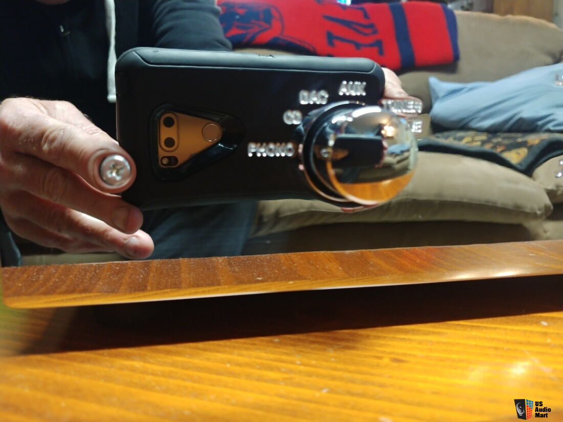 Audio Note Signature line stage W/chrome face and upgrades ONE OF A ...
