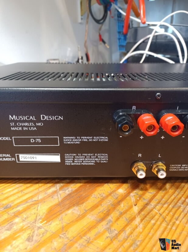 Musical Design D-75 Photo #4197326 - US Audio Mart