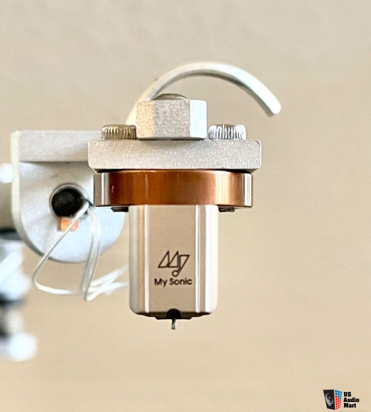 My Sonic Lab Eminent Solo Mono MC Phono Cartridge, Super Duralumin body ...