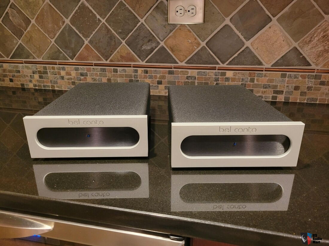 Bel Canto REF500M Pair of Monoblock Amplifiers *With newer style WBT ...