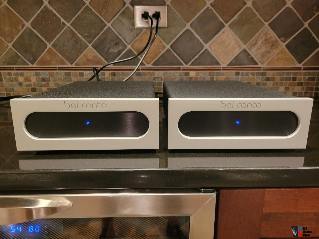 Bel Canto REF500M Pair of Monoblock Amplifiers *With newer style WBT ...