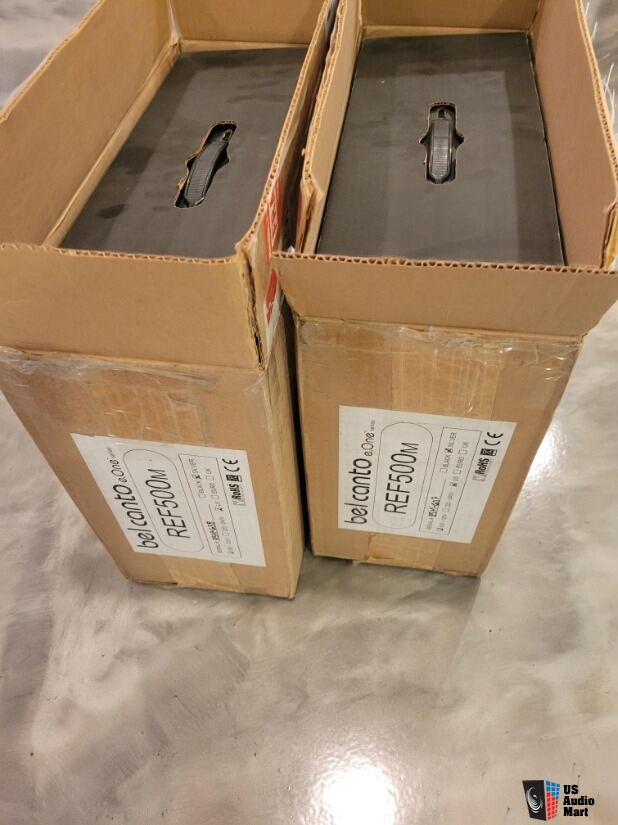 Bel Canto REF500M Pair of Monoblock Amplifiers *With newer style WBT ...