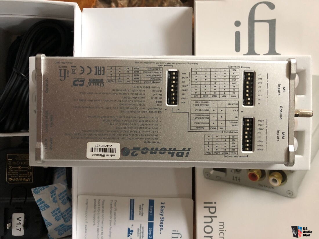 iPhono2 Phono Preamp - iFi Audio W/ iFi's iPower X supply FREE ship ...
